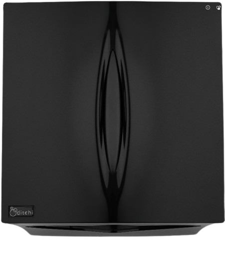 Interfold towel dispenser – Black – Dithei S.L.